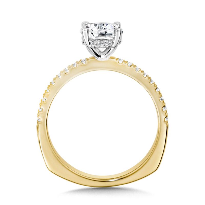 Buy Straight Diamond Engagement Ring - Harrison's Diamonds