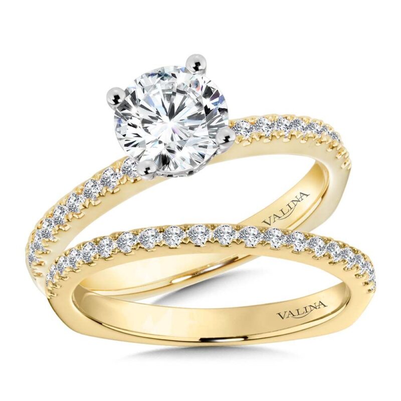 Buy Straight Diamond Engagement Ring - Harrison's Diamonds