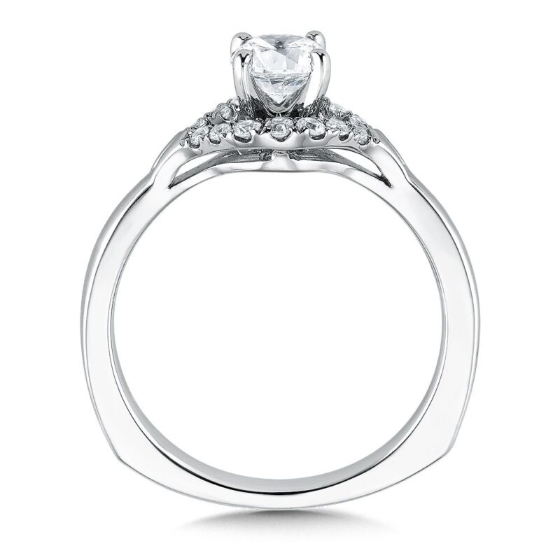 Exclusive Diamond Surround Engagement Ring - Harrison's Diamonds