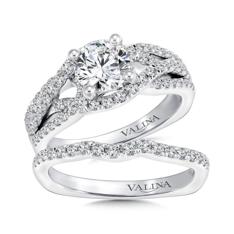 Exclusive Open Weave Engagement Ring - Harrison's Diamonds