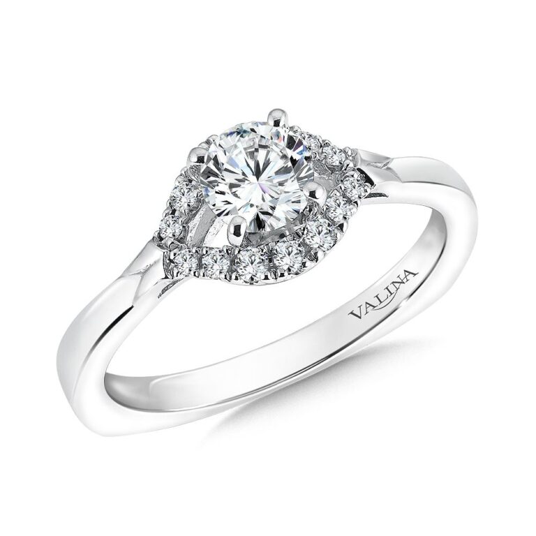 Exclusive Diamond Surround Engagement Ring - Harrison's Diamonds